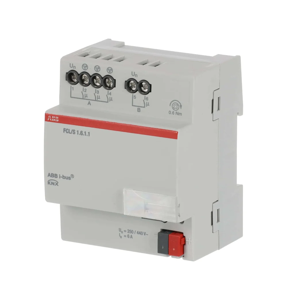 ABB, KNX, Fan Coil Actuator, [FCL/S 1.6.1.1.1], 1-fold, 6 A
